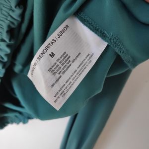 William Rast | Tops | William Rast Lace Ruffle Long Sleeve Blouse Green ...